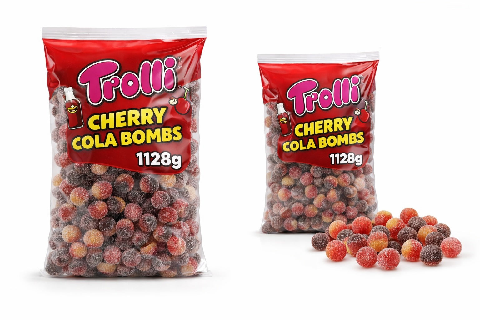 Trolli Cherry Cola Flavor bomb 3D Candy 60 Count – RKK Enterprise Limited